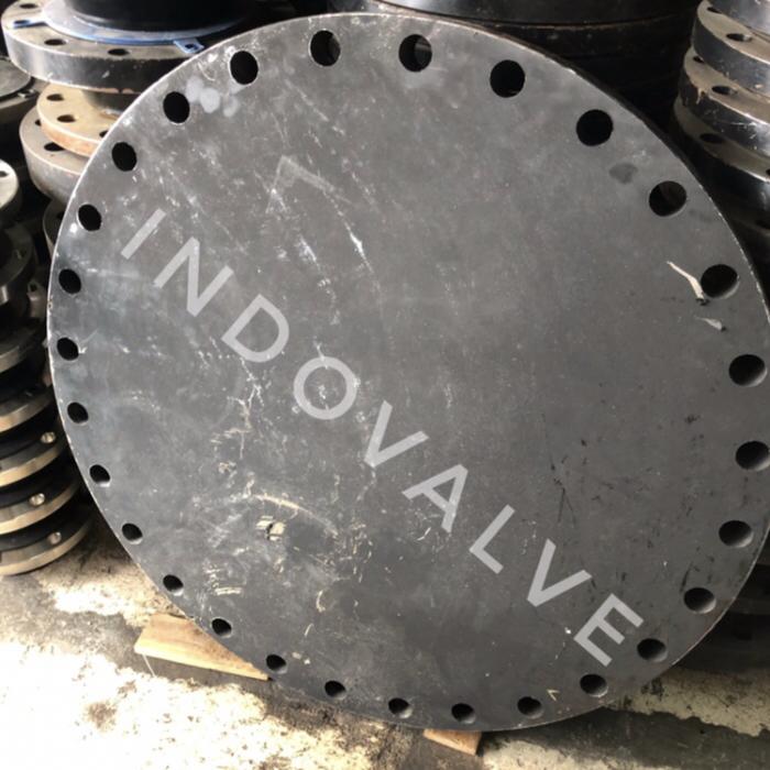 Jual Blind Flange JIS 16K size 16" inch ; DN400 Carbon Steel - Jakarta ...