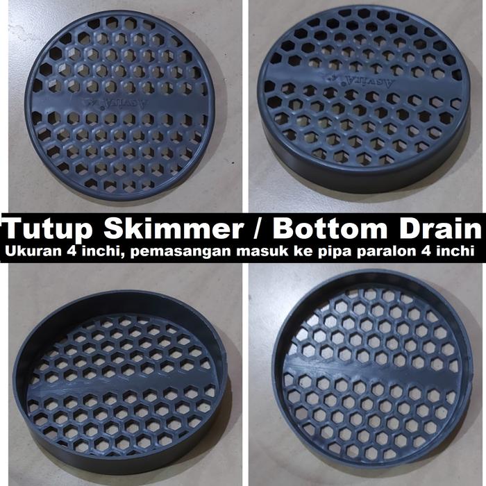 Jual Tutup Skimmer / Bottom Drain Kolam Koi atau Kolam ikan lainnya ...