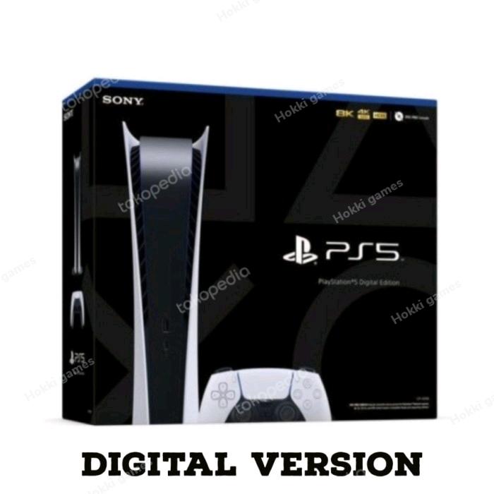 Jual PS 5 / PS5 / Sony Playstation 5 (Digital Version Edition) Region Asia - bundle 1 stik ...