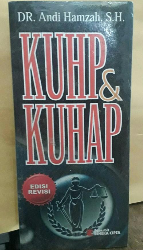 Jual KUHP & KUHAP Edisi Revisi Andi Hamzah - Kota Bandung - merdesabook | Tokopedia