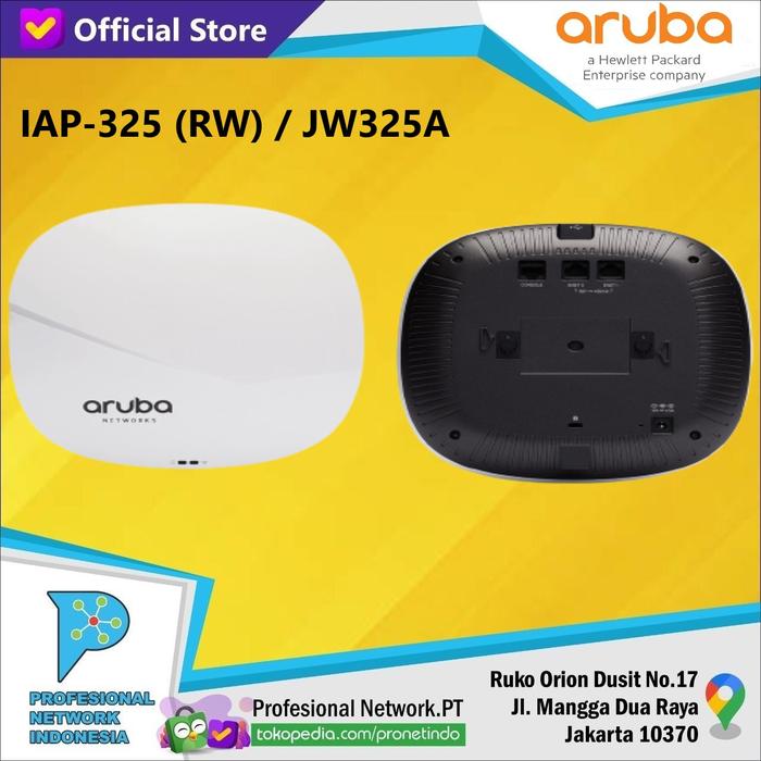 Promo Aruba 320 Series Access Point - Instant IAP-325-RW [JW325A] Cicil ...