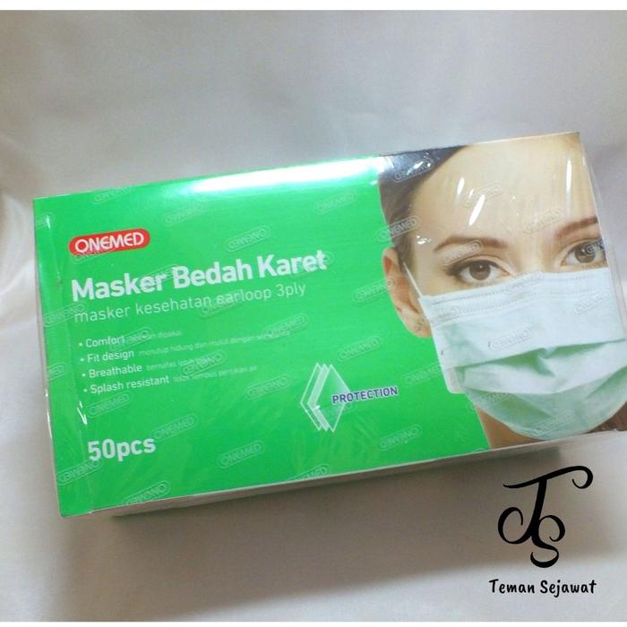 Jual ONEMED MASKER MEDIS 3 PLY EARLOOP - Abu-abu - Kota Malang - TS ...