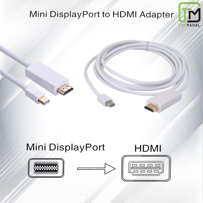 【SALE／97%OFF】 Mini DisplayPort – HDMI 変換ケーブル1.8m sushitai.com.mx
