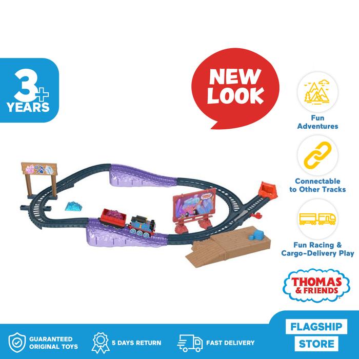 Jual New Look Thomas & Friends Crystal Mines Thomas Track Set - Mainan ...