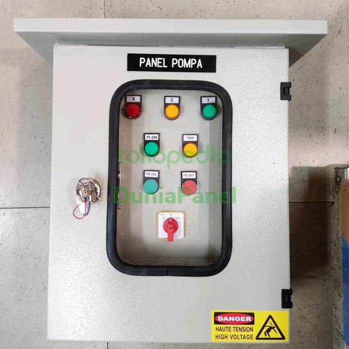 Jual Panel Pompa Outdoor Sampit 3 Phase 380V 2kW + Pelampung 5 m ...