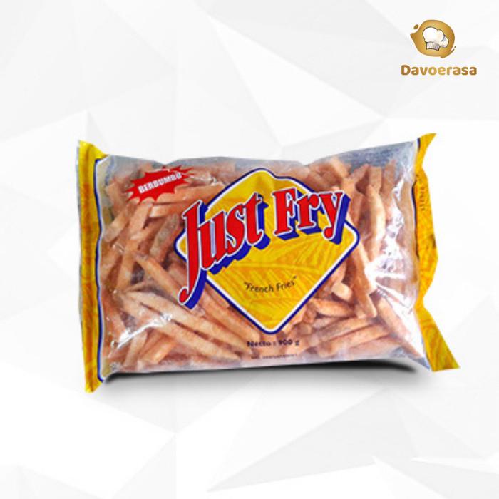 Jual Kentang Just Fry French Fries Coated Berbumbu 900 Gram Eceran ...