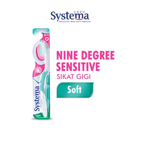 Jual Systema Sikat Gigi 9 Degree Sensitive - - Wings Official Store ...