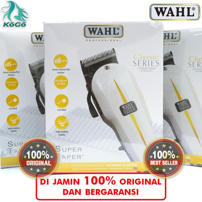 Jual super taper corded full set ori usa clipper / mesin alat cukur ...
