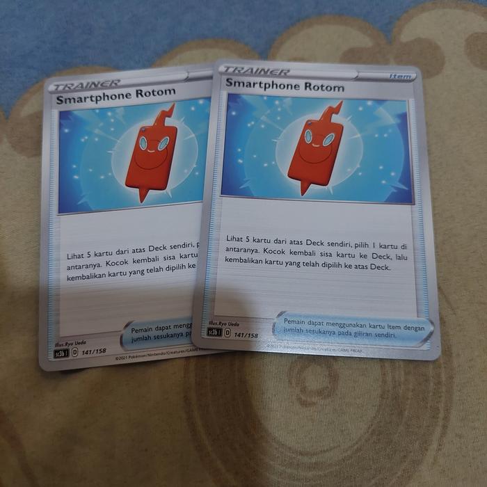 Jual kartu Pokemon smartphone rotom 2x - Jakarta Pusat - BUNKER TOYS ...