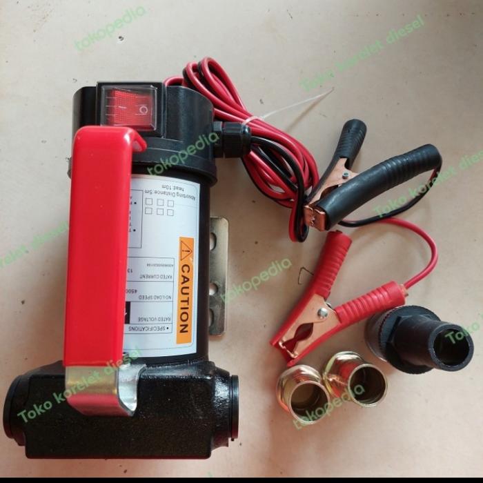 Jual Pompa Sedot Oli & Minyak Solar Model Aki DC 24V. KENZ - Kab ...