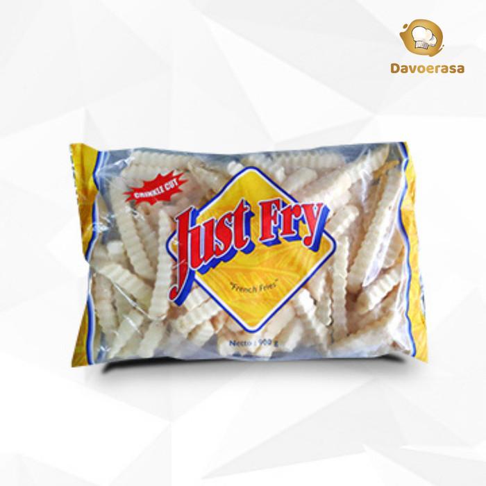 Jual Kentang Just Fry French Fries Crinkle Cut 900 Gram Eceran - Kota ...