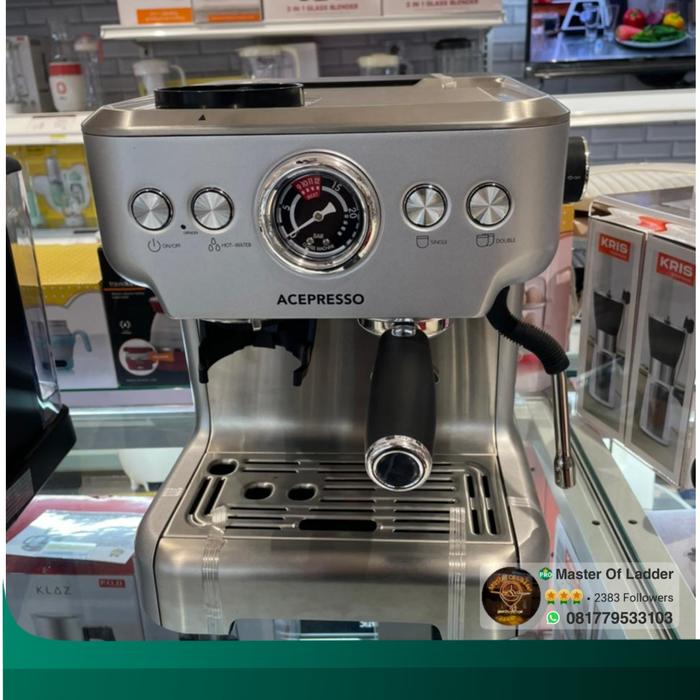 Jual Mesin Kopi Full Otomatis Automatic Coffe Bean Grinder Acepress 2,7 ...