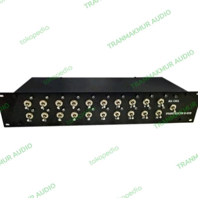 Jual Speaker selector 20 channel PA System toa custom 20 zone - Jakarta ...