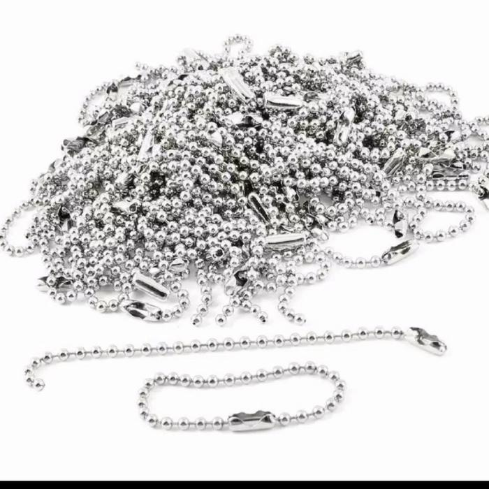 Jual Rantai biji lada isi 100 rante rantai kecil lada bulat atk ...