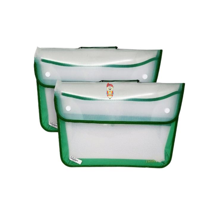 Promo Zipper Bag / Map Plastik Jaring Kancing 2 - Kota Denpasar - Bali ...