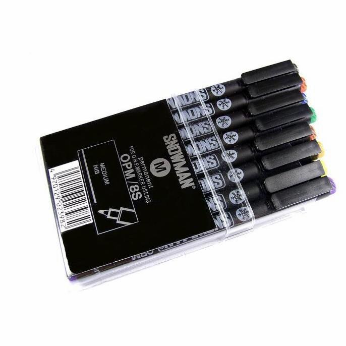 Jual Snowman Permanent Color OHP Marker OPM/8S Spidol - Jakarta Barat ...