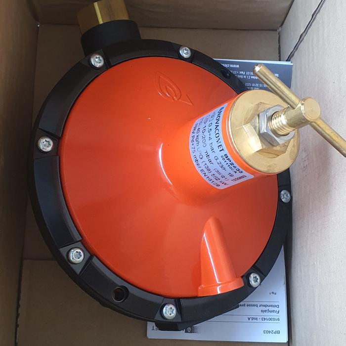 Jual Gas Regulator Novacomet Clesse BP2403 (P1: 0,5-4 Bar, P2: 10-200 ...