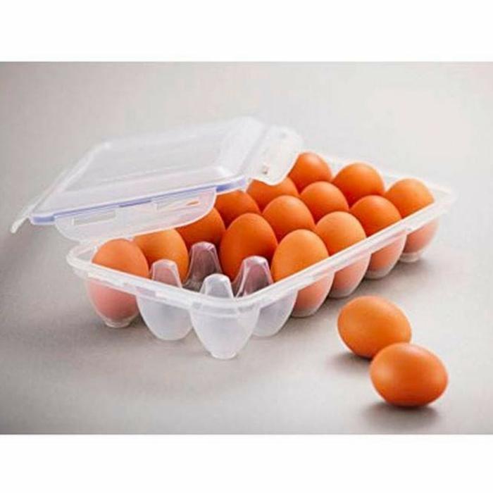 Jual Locknlock Hpl953 Egg Dispenser Container (tempat Telor / Tempat ...