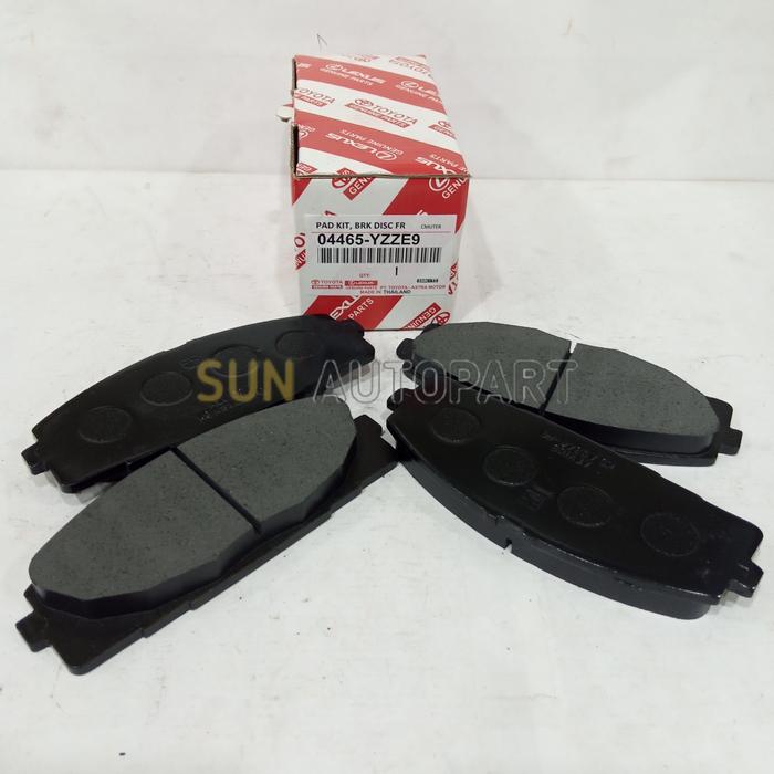 Jual BRAKE PAD / KAMPAS REM DEPAN HIACE COMMUTER 04465-YZZE9 - Jakarta ...
