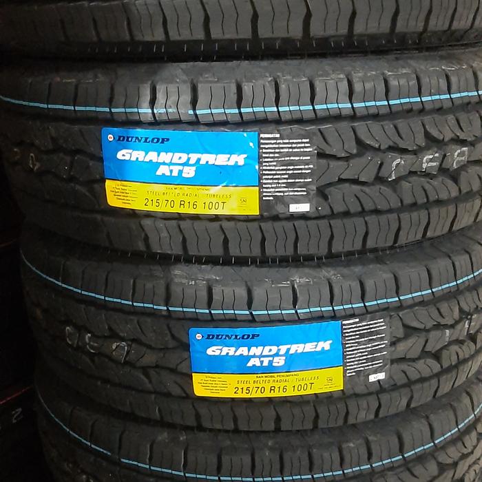Jual Ban dunlop 215 70 16 grandtrek AT5 (captiva innova reborn rush ...