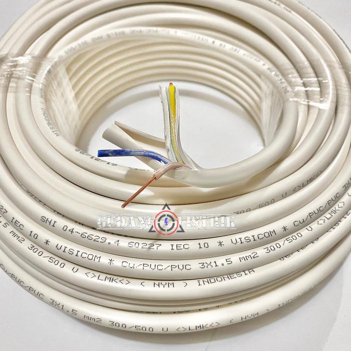 Jual Kabel Listrik Standar PLN NYM 3x2.5 VISICOM 25 Meter - Kota ...