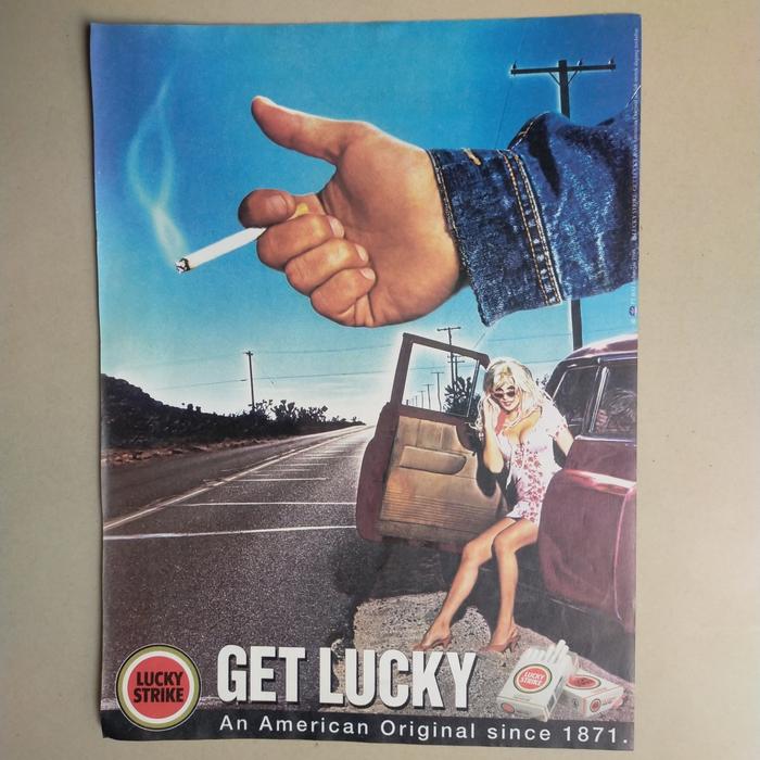 Jual Iklan jadul okok Get Lucky - original dari majalah lama - Kota ...