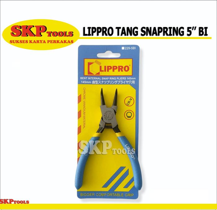 Jual LIPPRO TANG SNAPRING 5'' BI ( TANG BENGKOK TUTUP BENT INTERNAL ...