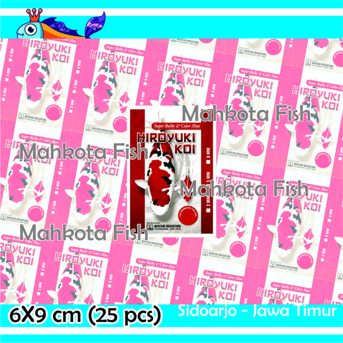 Jual Stiker Repack (6x9) | Hiroyuki Koi | Taisho | Breeder Pro | Harmoni Ko - Hiroyuki Kuning ...
