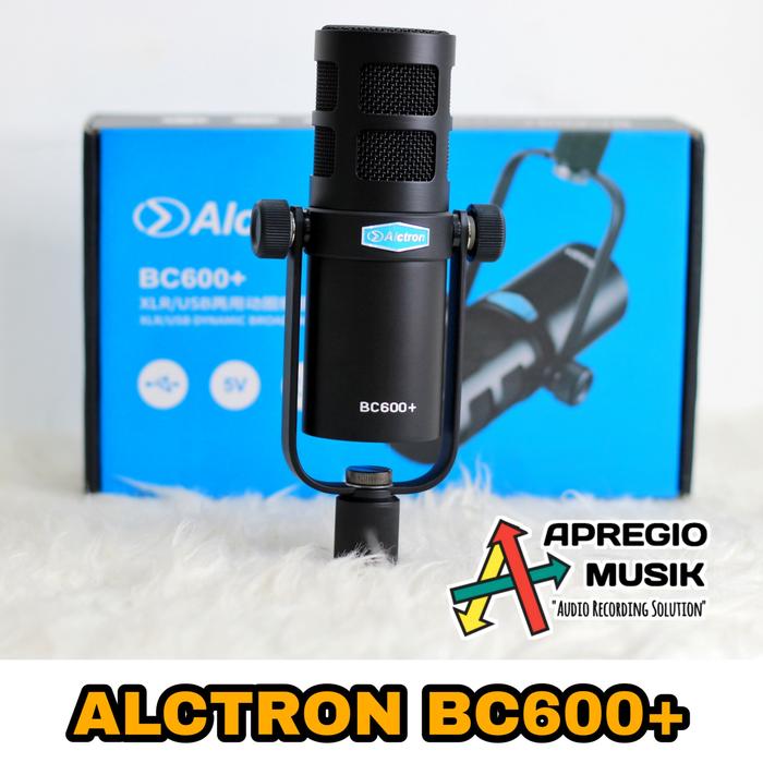 Jual Alctron BC600 + Plus Dynamic USB and XLR Broadcasting Podcast ...