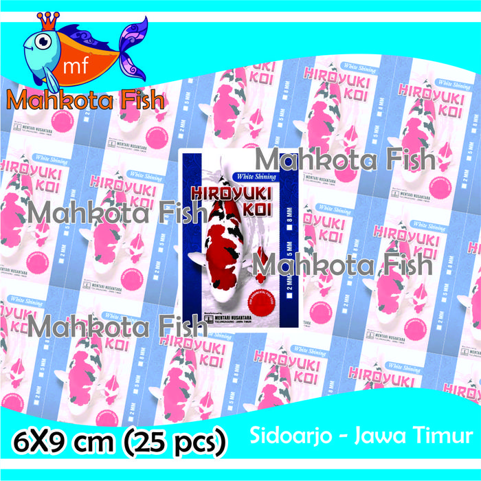 Jual Stiker Repack (6x9) | Hiroyuki Koi | Taisho | Breeder Pro | Harmoni Ko - Hiroyuki Kuning ...