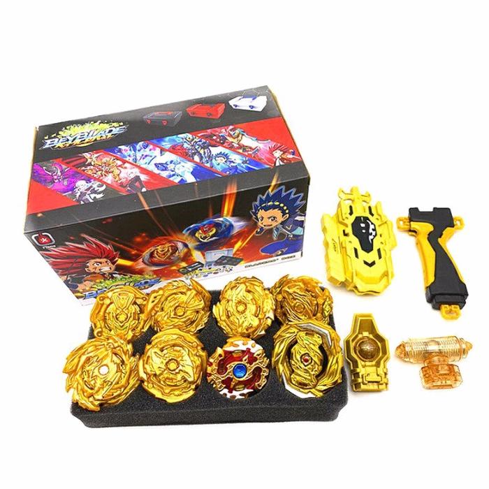 Jual 8pcs / Set Takara Tomy Golden Beyblade Gyro Burst Dengan Kotak ...
