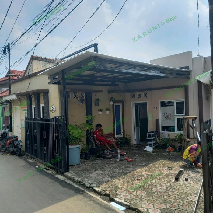 Jual canopy baja ringan spandex polos karunia baja - Kota Tangerang ...