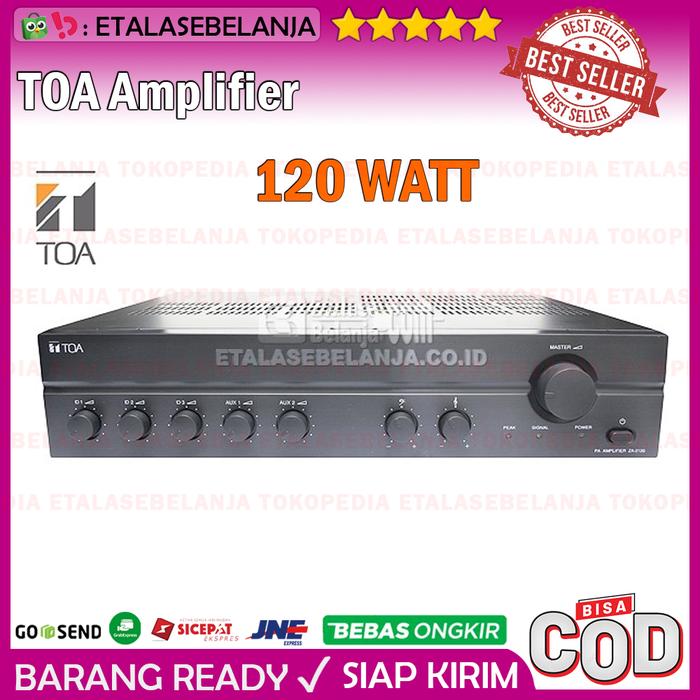 Jual TOA ZA-2120 - PA POWER MIXER AMPLIFIER 120 WATT - Jakarta Pusat ...