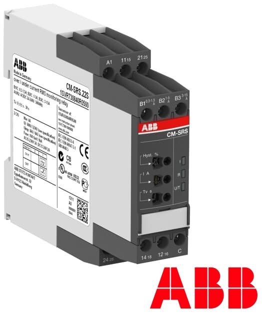 Jual CM-SRS.22S Current monitoring relay 24-240VAC/DC ABB 1SVR730840R0500 - Kota Batam ...