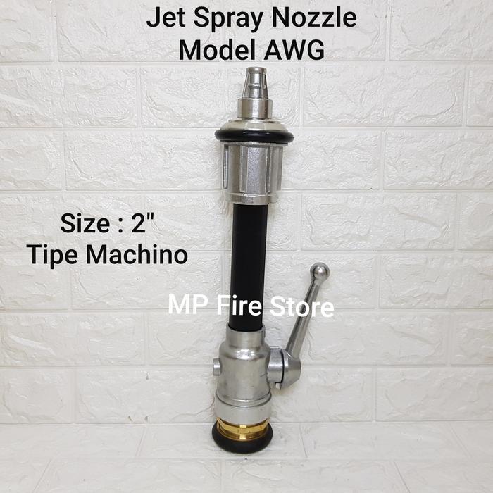Jual Fire Hose Spray Jet Nozzle Pemadam 2 Inch Machino AWG Variable ...