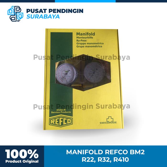 Jual MANIFOLD REFCO BM 2 - MANIFOLD R410, R32, R22 MERK REFCO (SEMUA ...