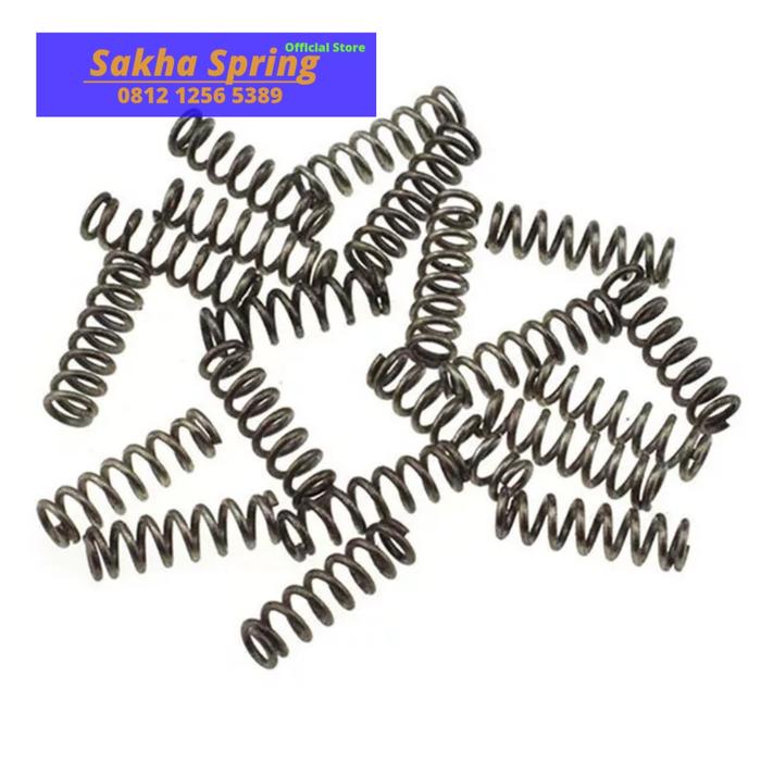 Jual Per spring Tekan baja kawat 1mm od 5mm id 3mm LB 15mm - Jakarta ...