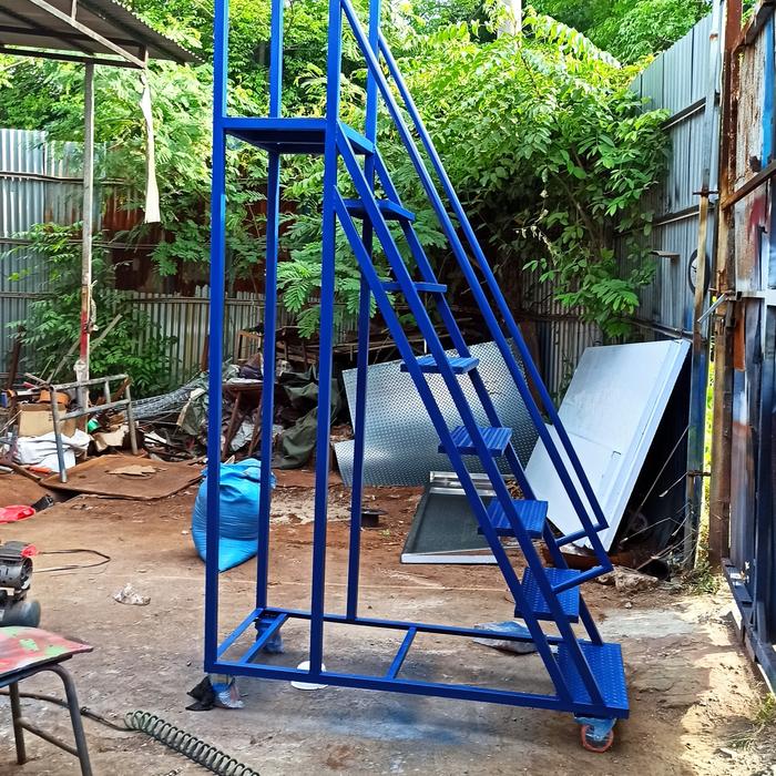 Jual tangga gudang dorong 2mx 140x60 - Jakarta Barat - ammar19 | Tokopedia