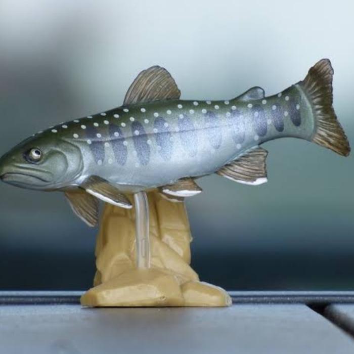 Jual kaiyodo yujin japan white - spotted char fish figure - Kota ...