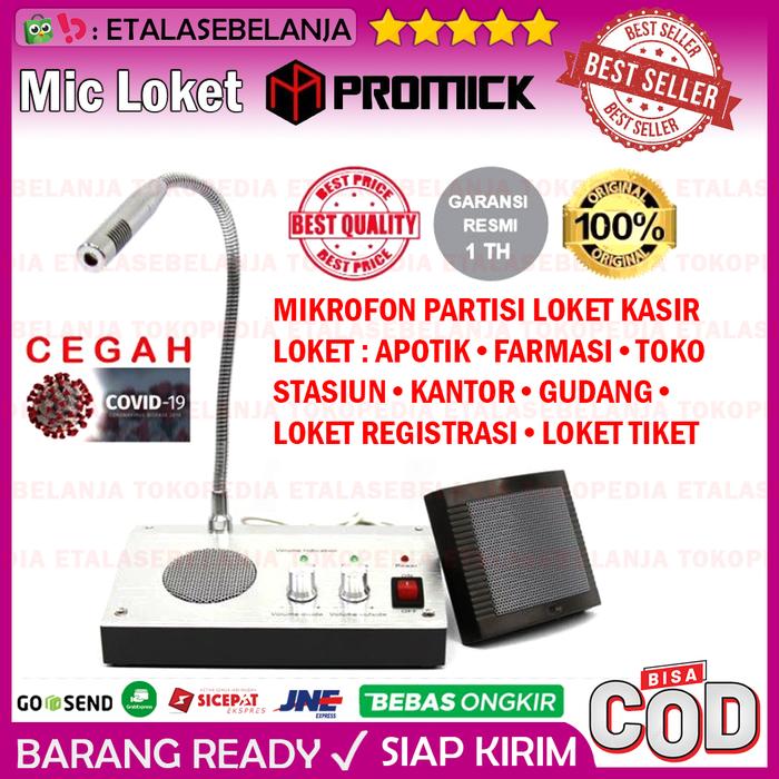 Jual MIC LOKET - PROMICK LM02 - MIC 2 ARAH / MIC MEJA / MIC KASIR ...