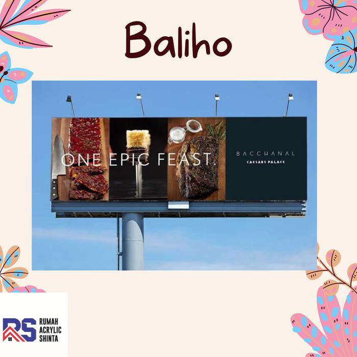 Jual cetak baliho| bahan flexy 280|custom ukuran&design| - Kab ...