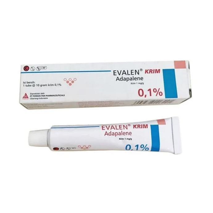 Jual New Evalen Gel 1Mg 10Gr / Adapalene 1Mg / Obat Jerawat / Obat ...