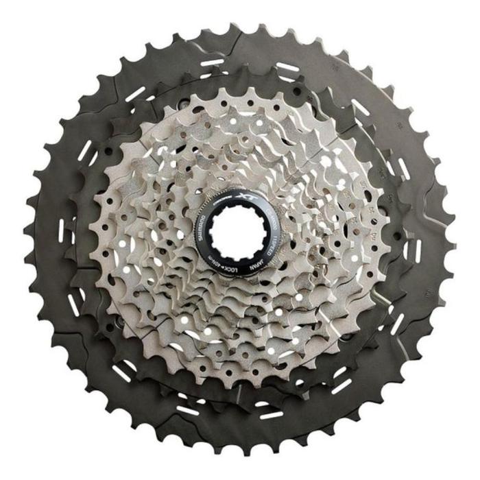 Jual Shimano Cassete Sprocket Sepeda Deore XT M8000 11-46T 11 Speed ...
