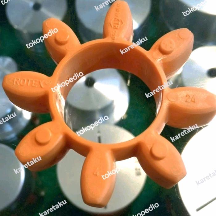 Jual Rubber coupling flexibel GR24 karet kopling rotex GR 24 Original ...
