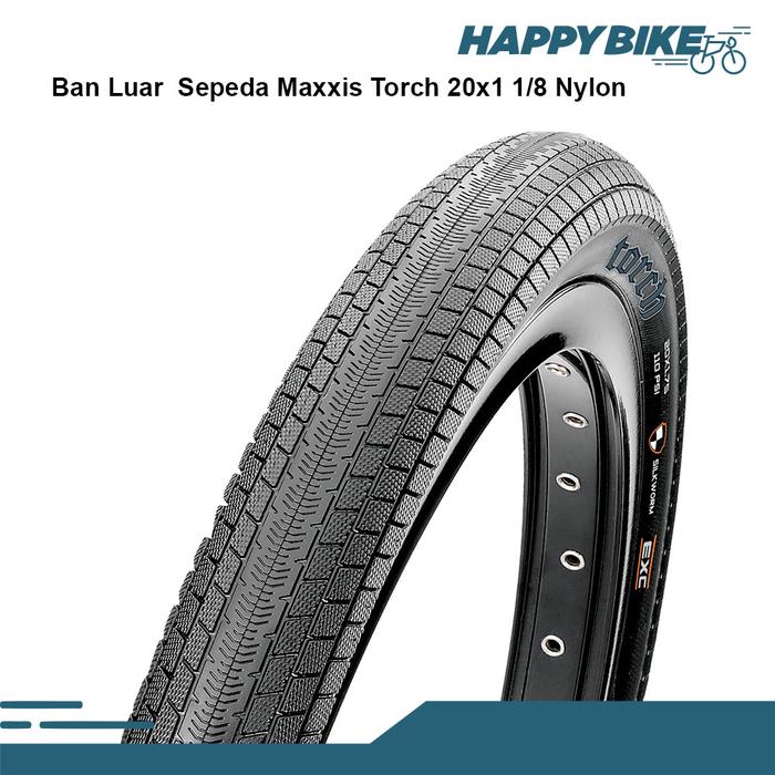 Promo MAXXIS Tire Ban Luar Sepeda Lipat Minivelo Torch 20 x 1 1/8 Nylon ...