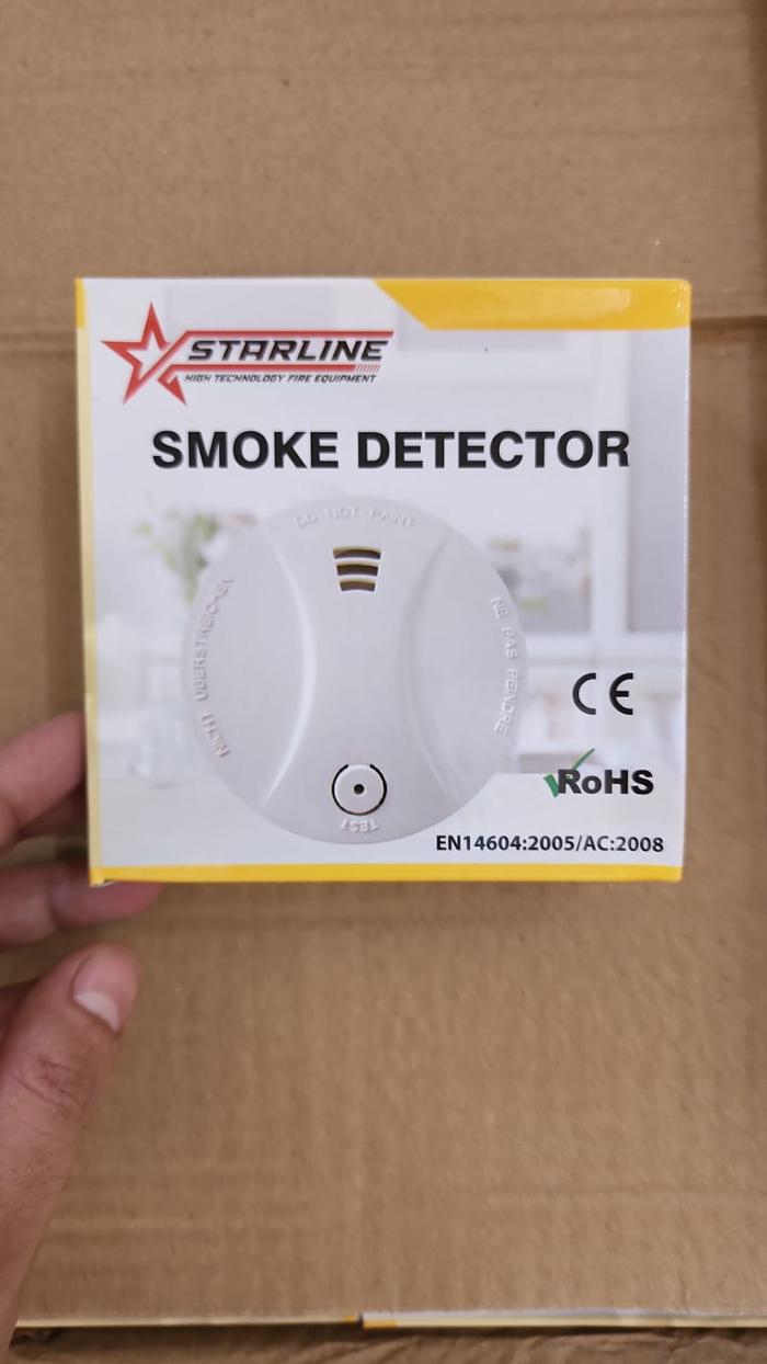 Jual smoke detector baterai /Smoke Alarm Battery fire alarm Starline ...
