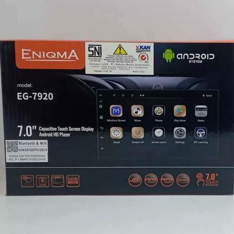 Jual HEADUNIT Android 7 inch 2GB/16GB ORIGINAL PRODUCT ENIGMA 7920 ...
