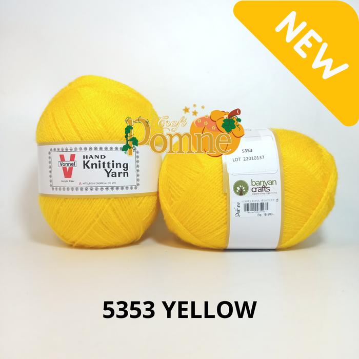 Jual Benang Rajut Wol Lokal - VONNEL Siet Yarn (100gr 800m) PART 1 ...