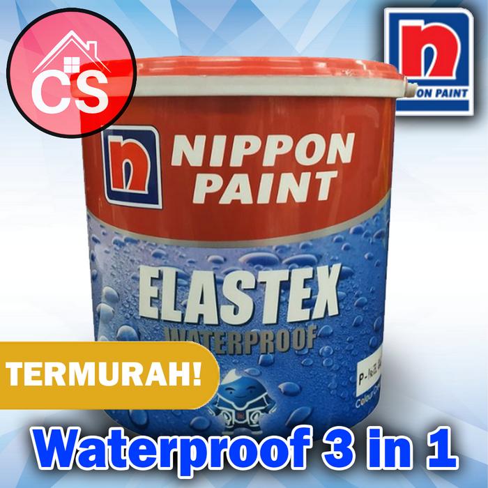 Jual Cat tembok Elastex Waterproofing (Warna Abu-abu dan Putih) ukuran ...