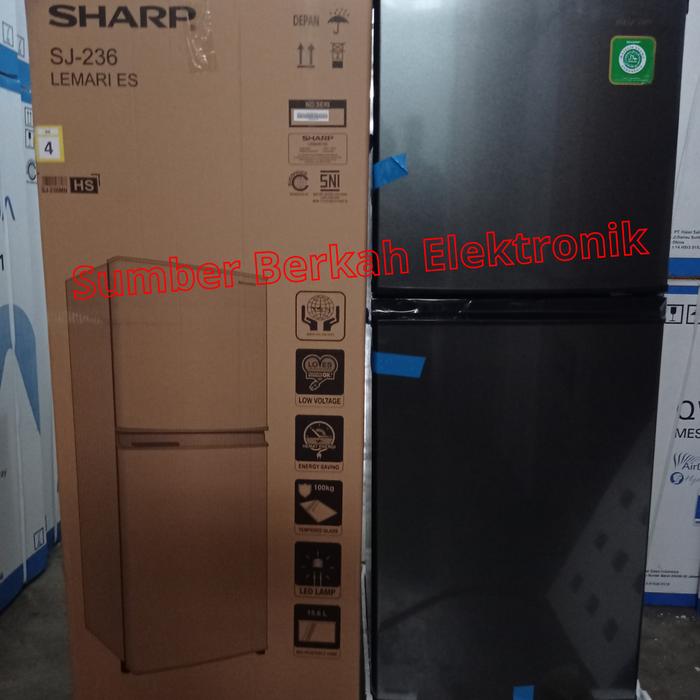 Jual KULKAS SHARP SJ 236 MN HS 2 PINTU Garansi Resmi 200 liter - Kota ...